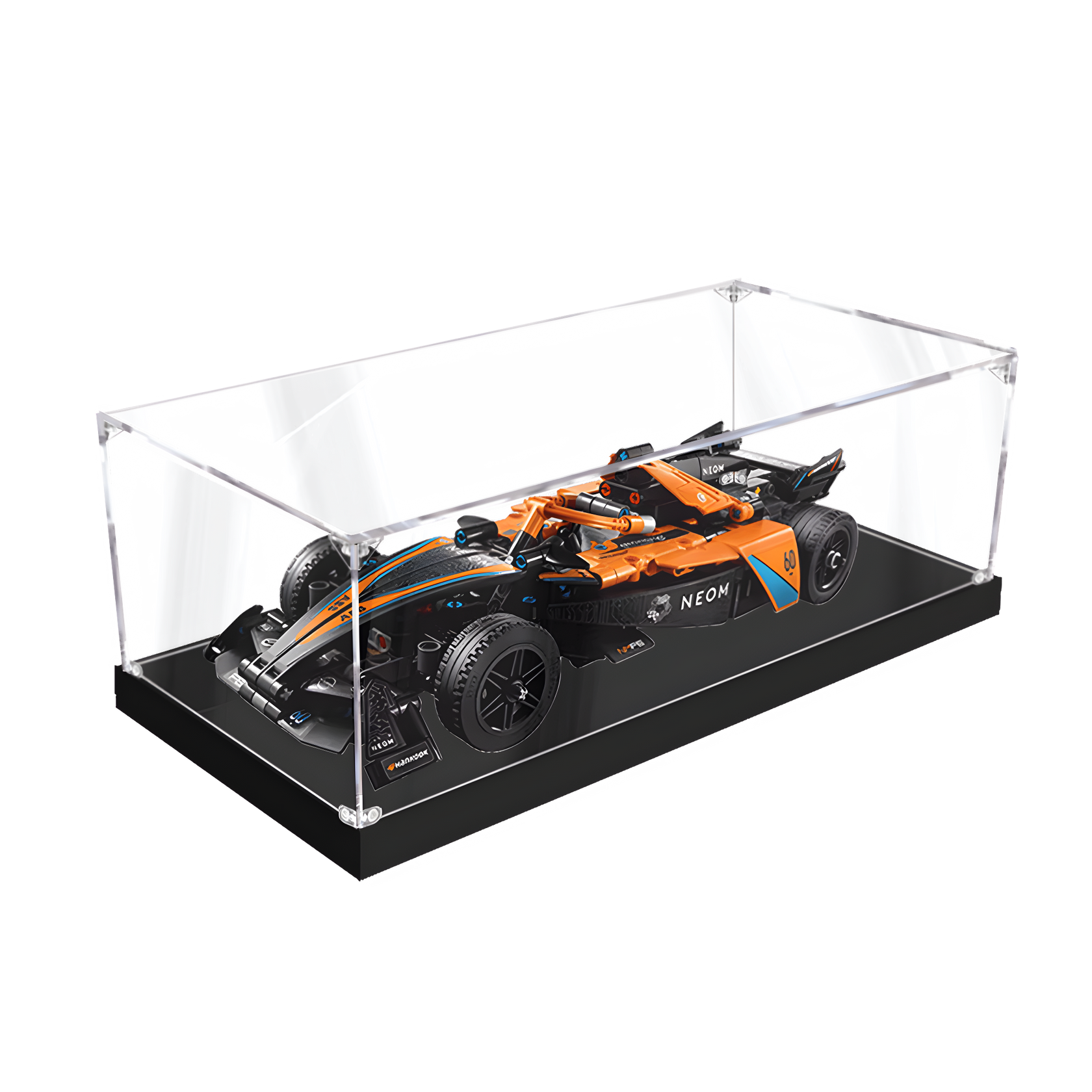 FantasMall Display Case/Box for LEGO® NEOM McLaren Formula E Car 42169