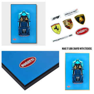 LEGO Techinc Car Wall Mount - Hang LEGO Bugatti on the Wall – FantasMall