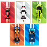 Acrylic Top-Speed Wall Mount Display for LEGO® Technic™ Lambo Green ...