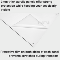 FantasMall Display Case/Box for LEGO® Porsche 911 10295 /20158/ 21328